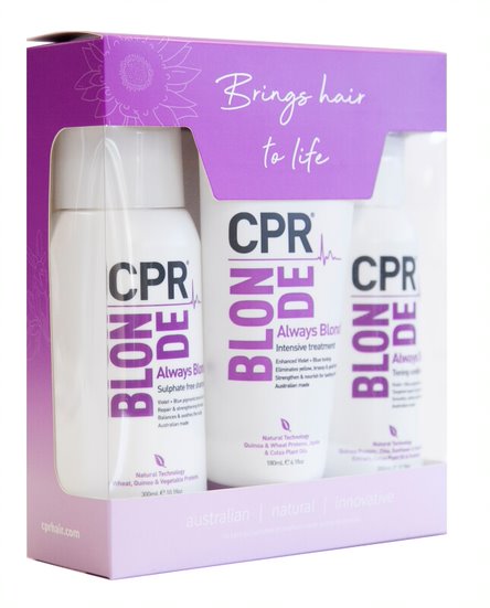 CPR TRIO PACK - Blonde Solution – Bliss hair and beauty bar